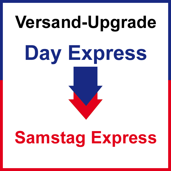 Versand Upgrade von Day-Express auf Samstag Express